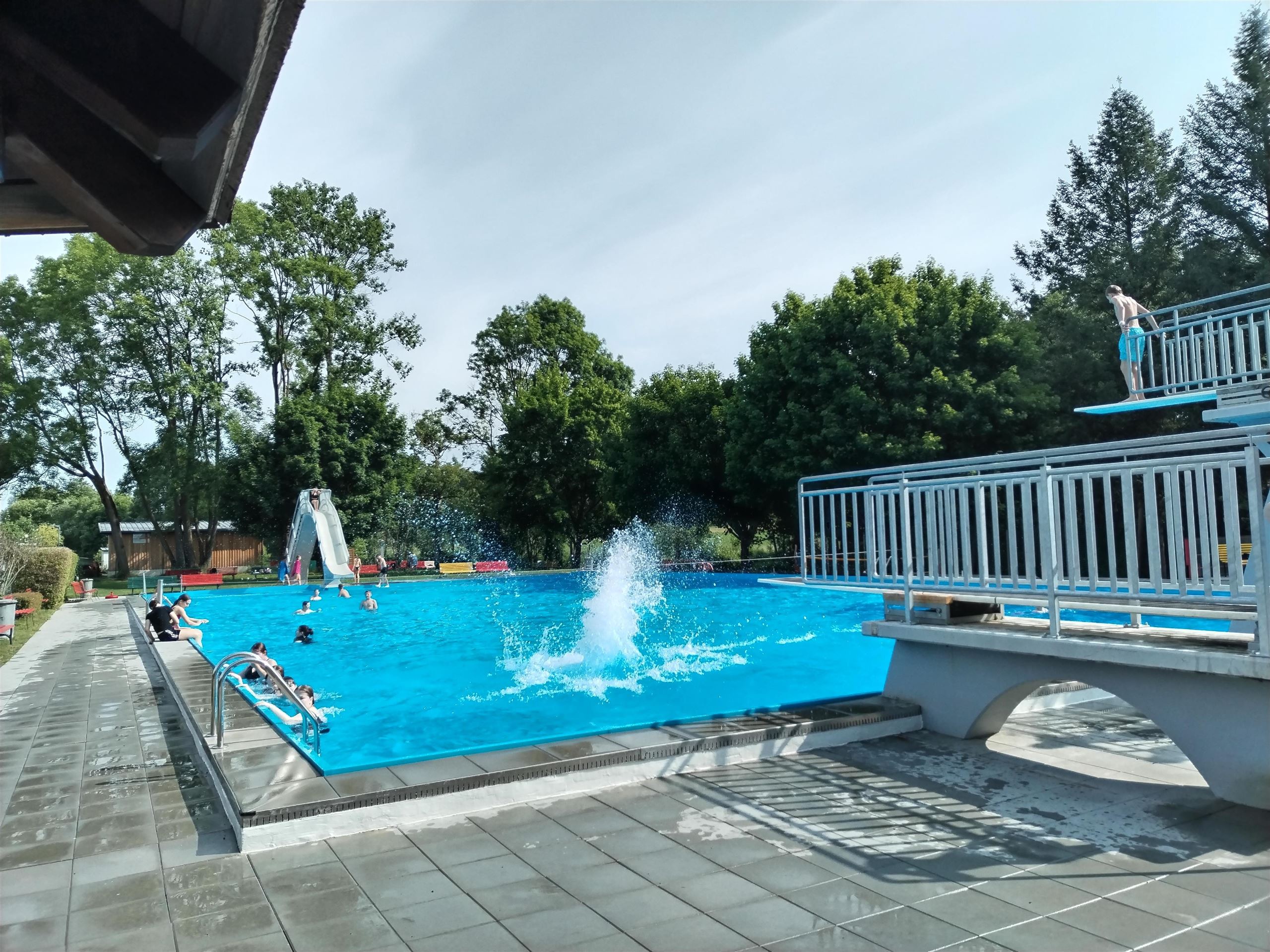 Burgenlands ältestes Freibad in Oberschützen